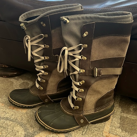 Sorel | Shoes | Sorel Conquest Carly Tall Waterproof Boots | Poshmark